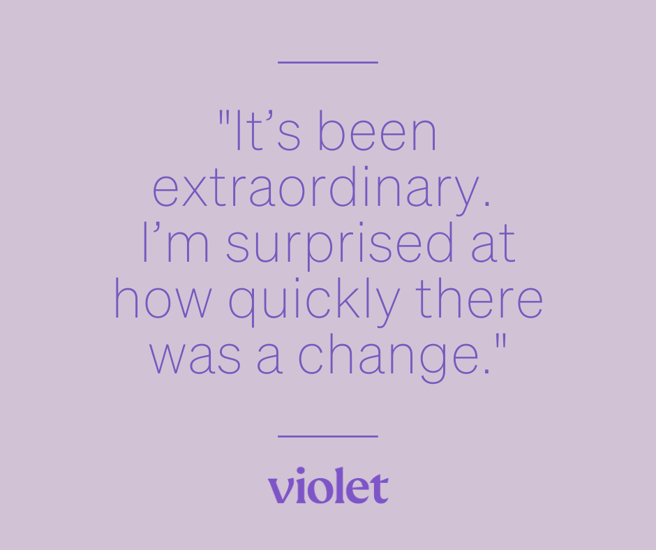 How can Violet's Guided Support Program help you?